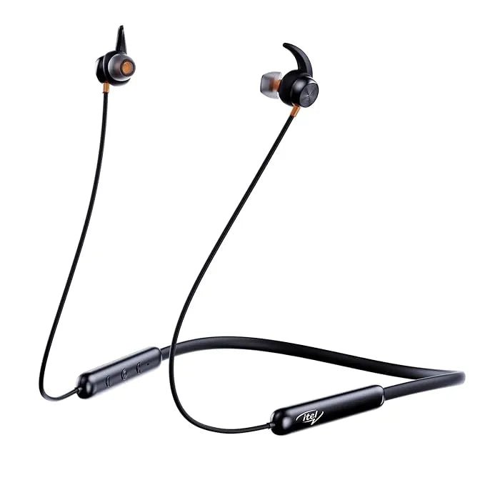 Itel N35 PRO Neckband – Original, Affordable, Bass Boost, 12H Battery ...